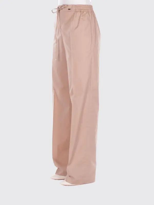 FAY Regular Fit Stretch Cotton Trousers - Beige