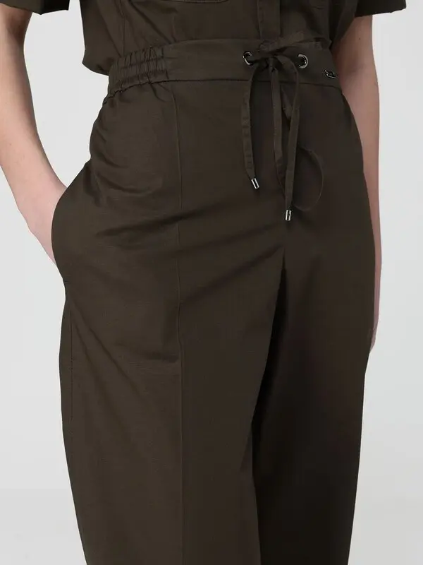 FAY Straight Leg Stretch Cotton Trousers