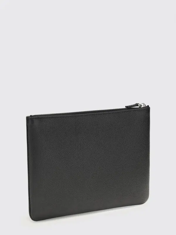 Valentino Garavani Vlogo Signature Grained Calf Leather Document Holder