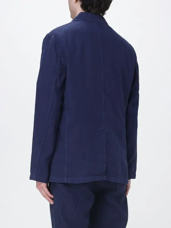 Aspesi Single-breasted Linen Blazer