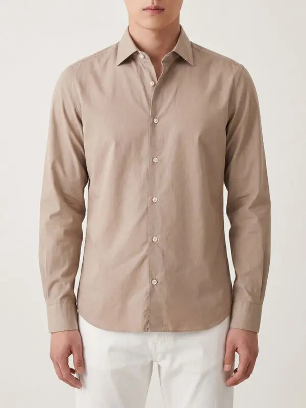 TINTORIA MATTEI 954 Shirt - Brown
