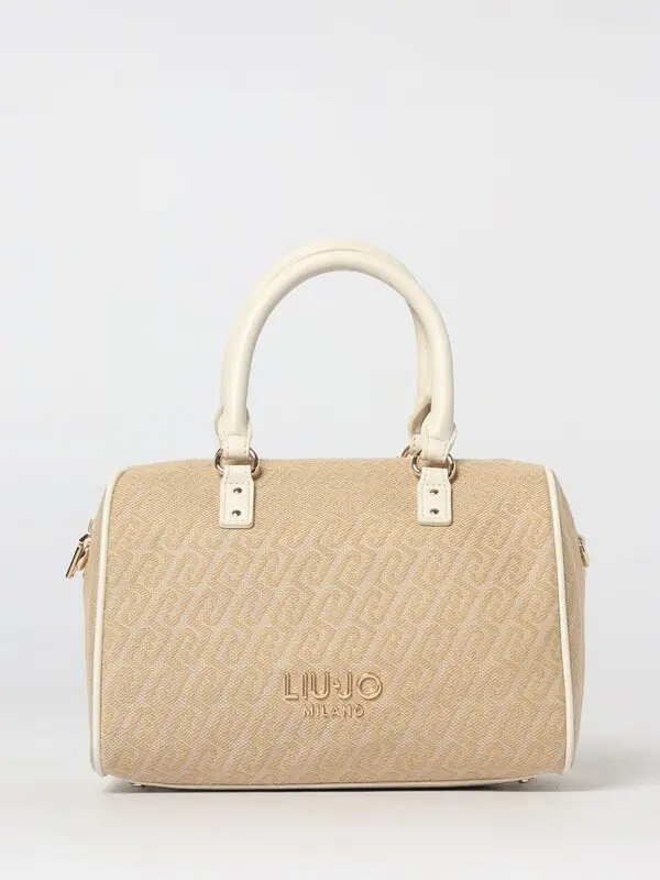 Liu Jo Monogrammed Boston Bag