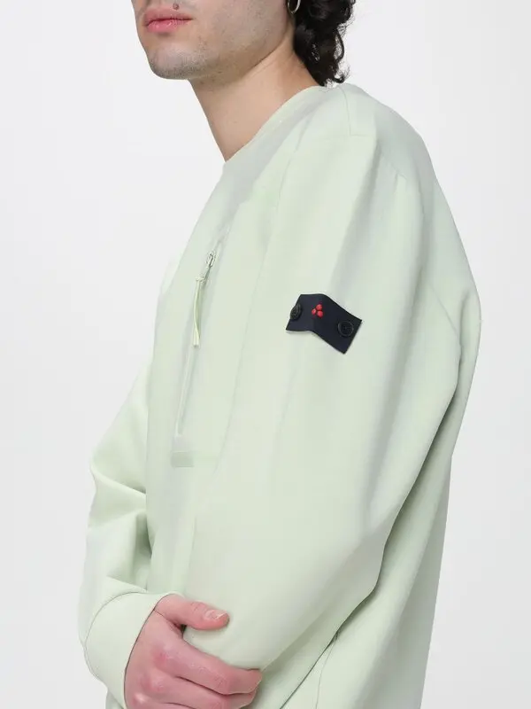 Peuterey Cotton Blend Crew-neck Sweatshirt - Green