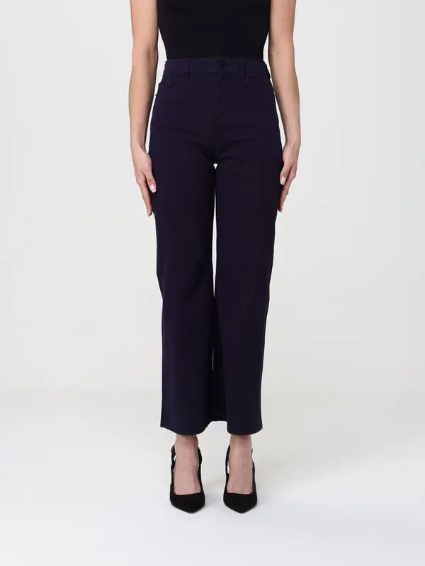 Emporio Armani Cropped Straight Leg Jeans