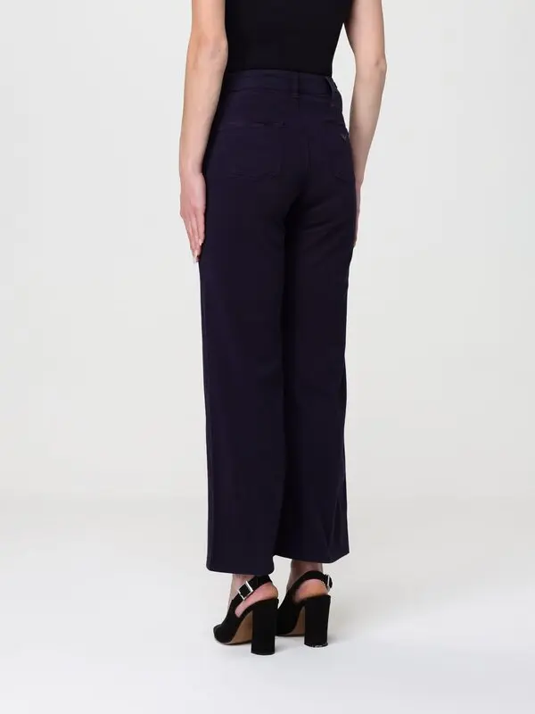 Emporio Armani Cropped Straight Leg Jeans