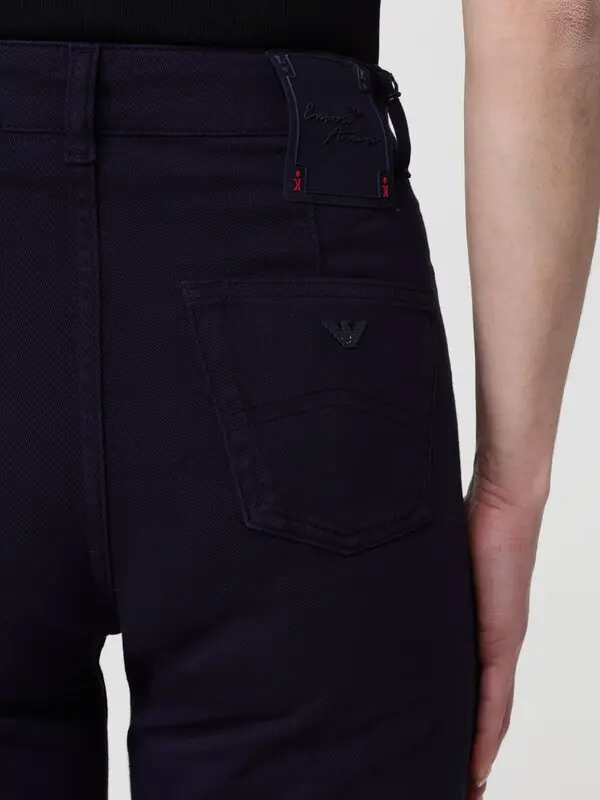 Emporio Armani Cropped Straight Leg Jeans