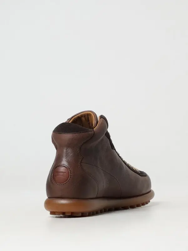 Camper Lace-up Leather Boots