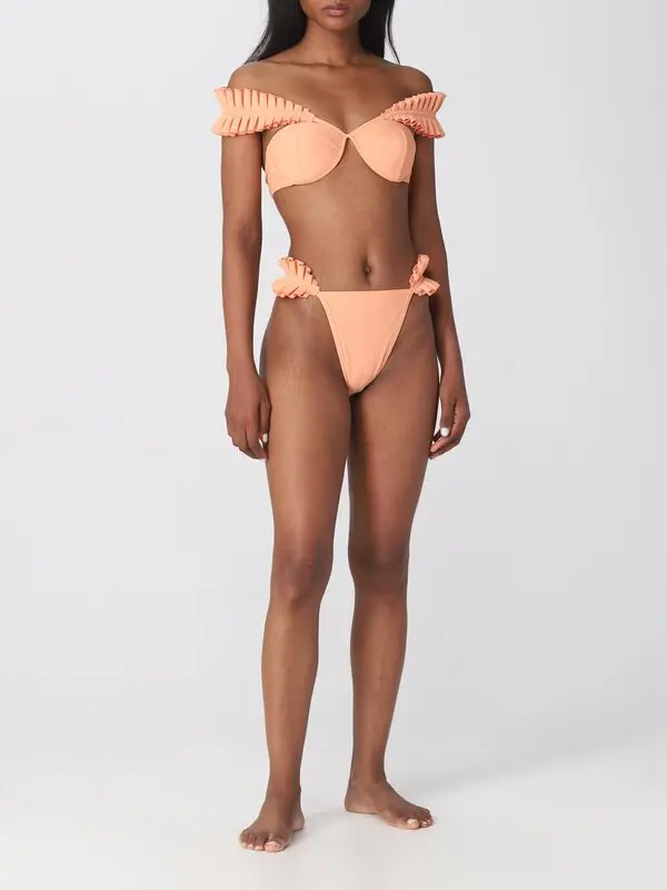 ANDREA IYAMAH Ruffled Bikini Top