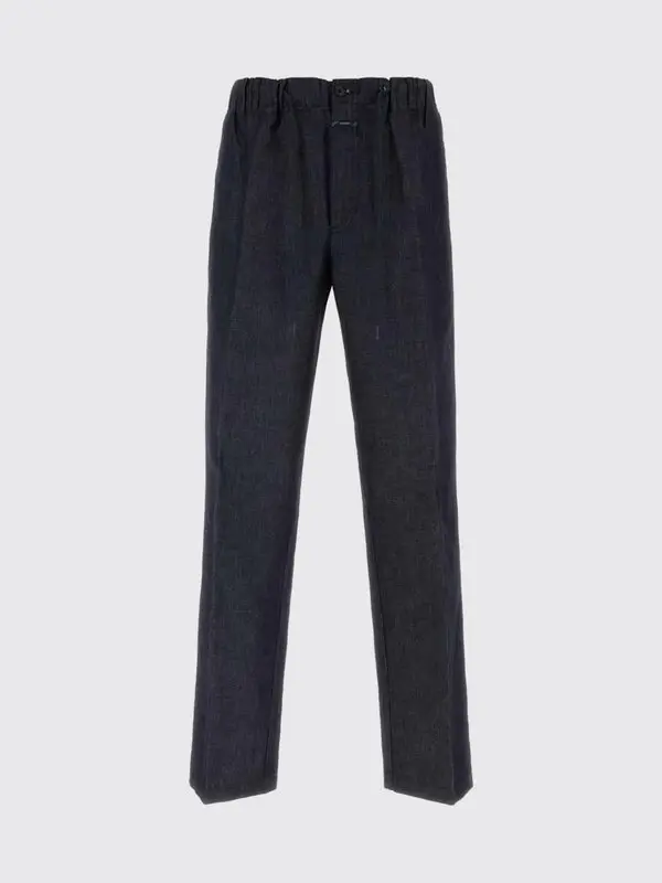 Closed Slim Fit Cotton And Linen Blend Denim Jeans