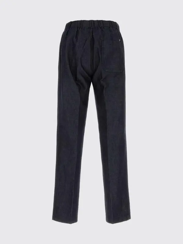 Closed Slim Fit Cotton And Linen Blend Denim Jeans