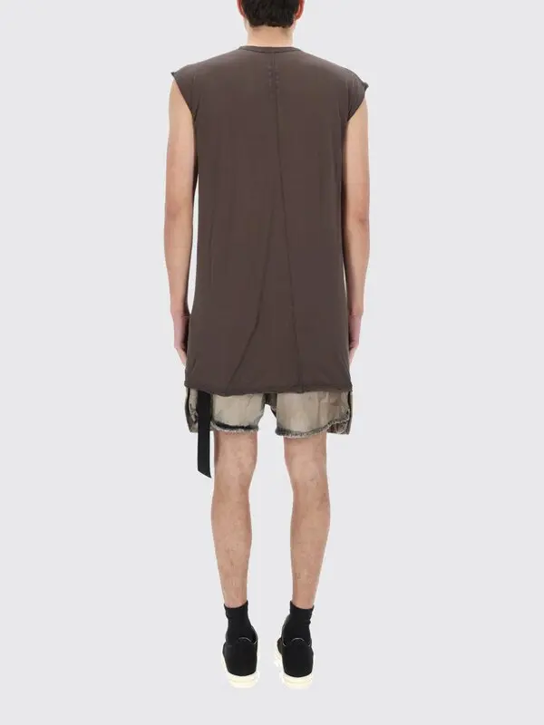 Rick Owens Cotton Oversized T-shirt - Grey