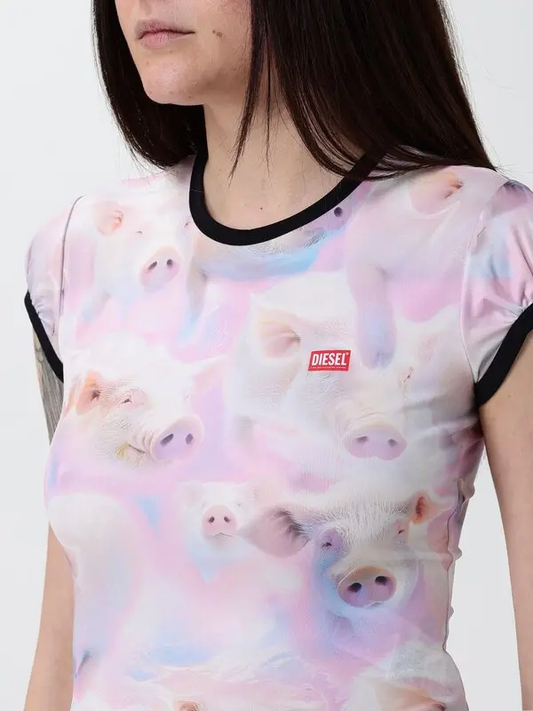 DIESEL® Printed Polyester T-shirt