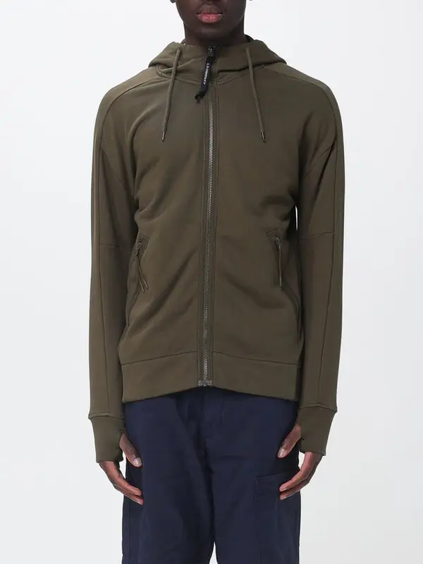 C.P. COMPANY Zip-up Hoodie With Goggles