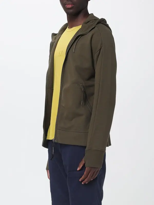 C.P. COMPANY Zip-up Hoodie With Goggles