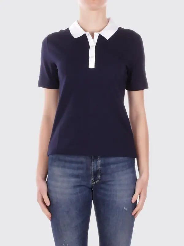 FAY Cotton Polo Shirt - Blue