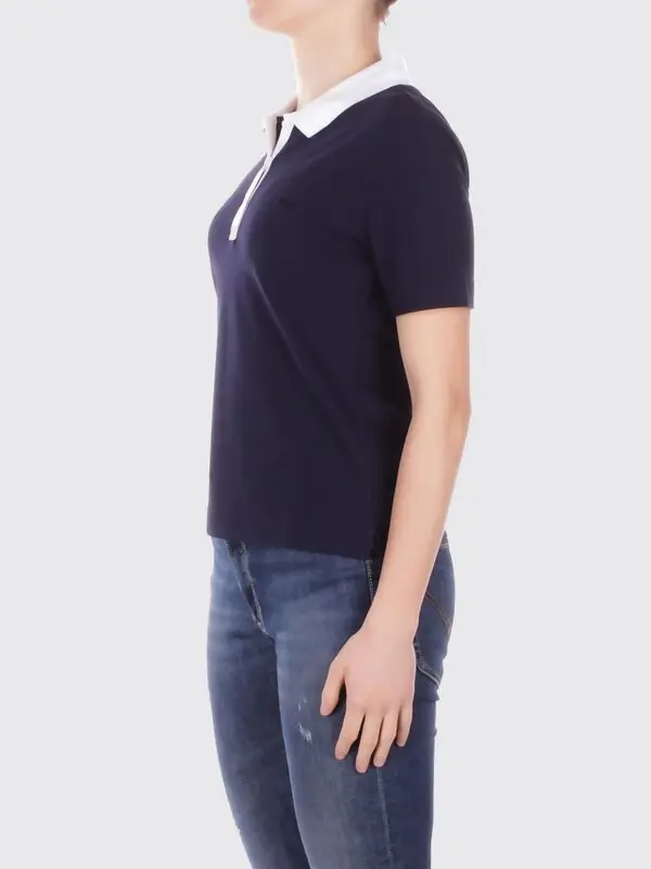 FAY Cotton Polo Shirt - Blue