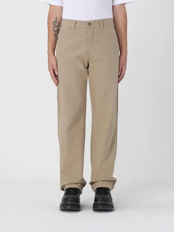 Dickies Relaxed Straight Leg Trousers - Beige