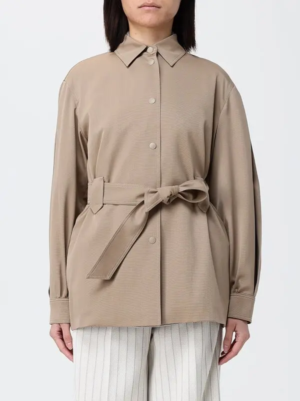 Max Mara Agenzia Gabardine Overshirt