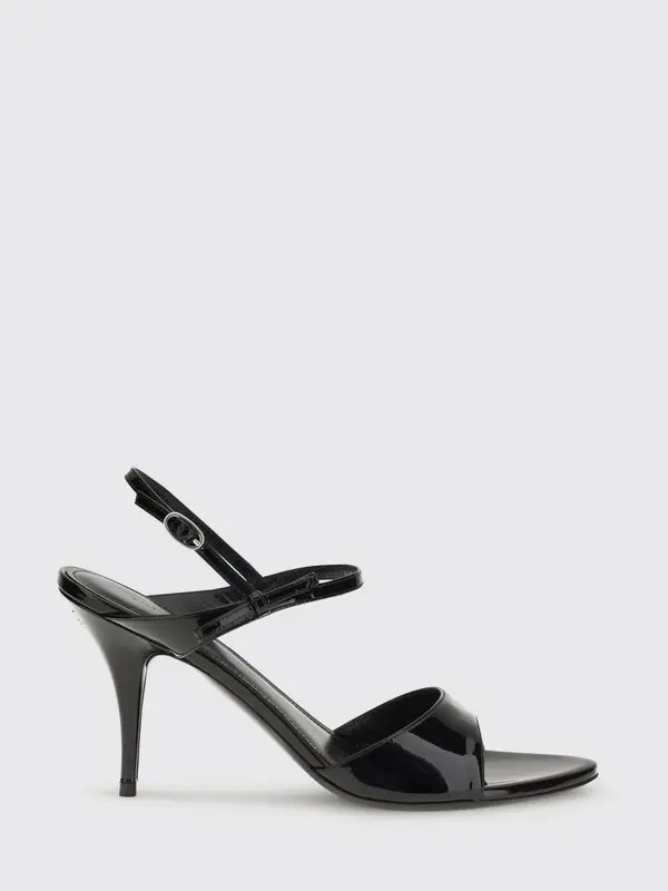 Balenciaga Avenue Patent Leather Stiletto Sandals