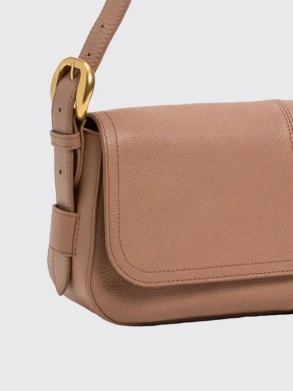 TWINSET Grained Leather Bag