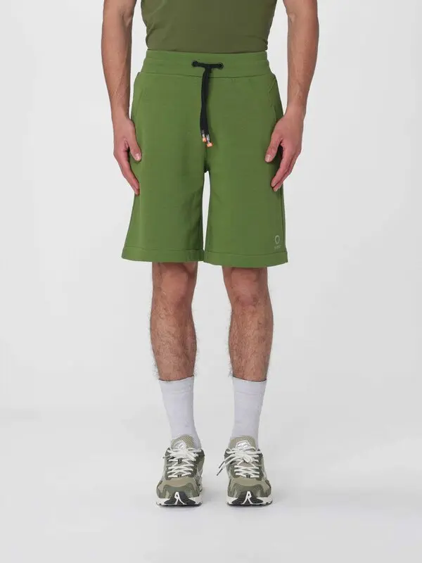 SUNS Cotton Jogging Shorts - Green