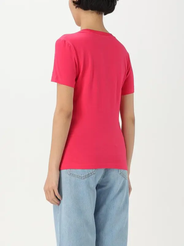 Just Cavalli Embellished Logo T-shirt - Pink