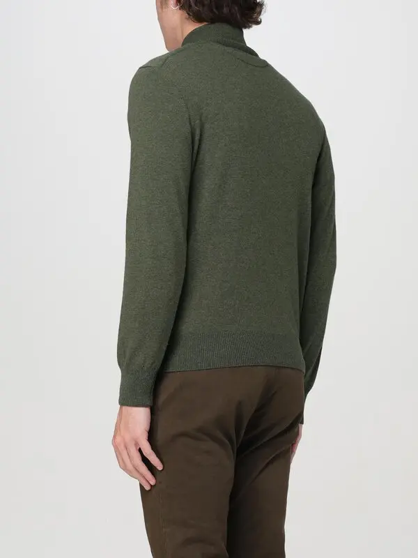 Paul & Shark Quarter Zip Jumper - Green