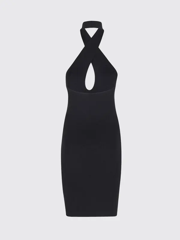Federica Tosi Halterneck Mini Dress - Black
