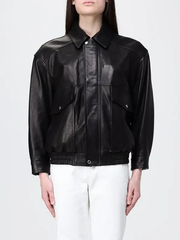DUNST Faux Leather Jacket By