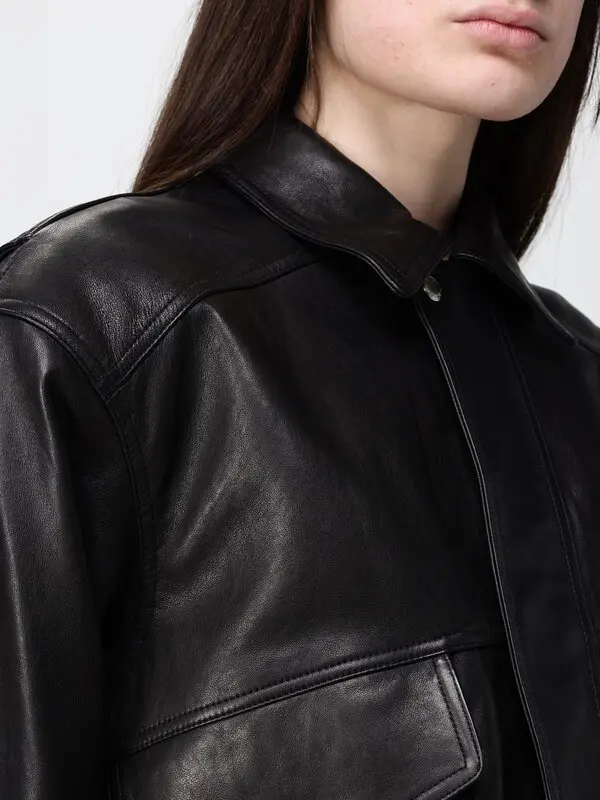 DUNST Faux Leather Jacket By