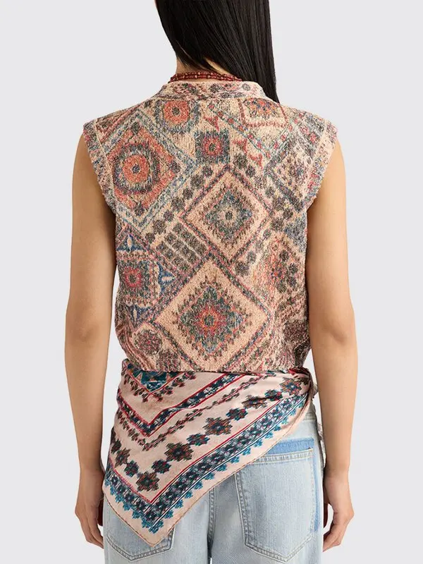Momoni Vintage Cotton Blend Vest By