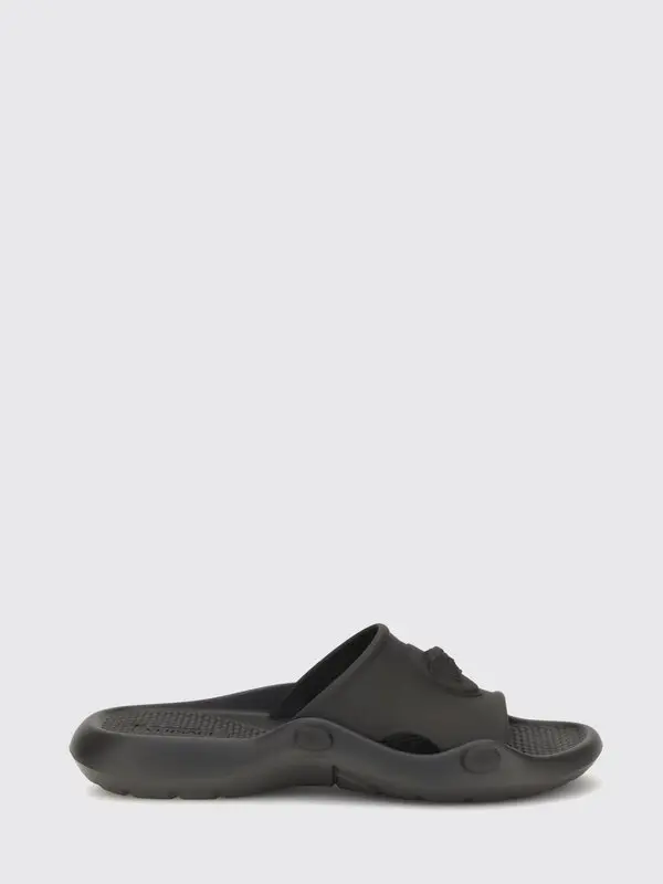 Versace Medusa Rubber Slides With Embossed Logo And Open Toe