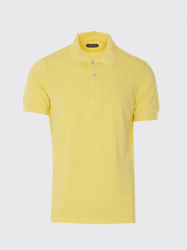 TOM FORD Polo Shirt Colour - Yellow