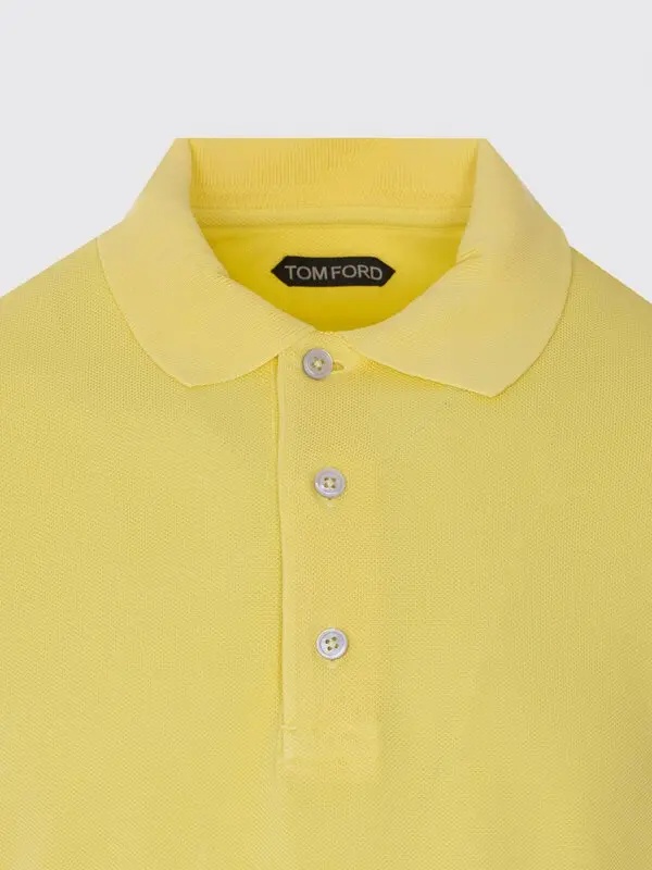 TOM FORD Polo Shirt Colour - Yellow