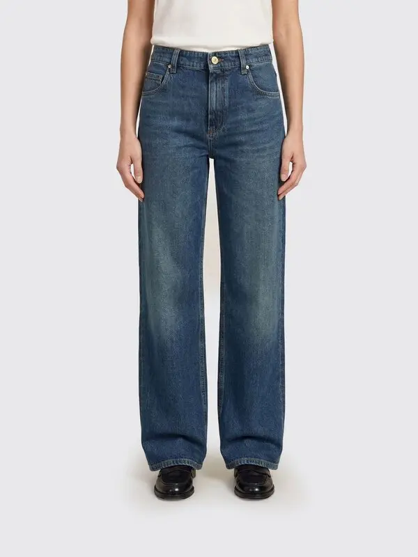 Brunello Cucinelli Cotton Denim Straight Leg Jeans