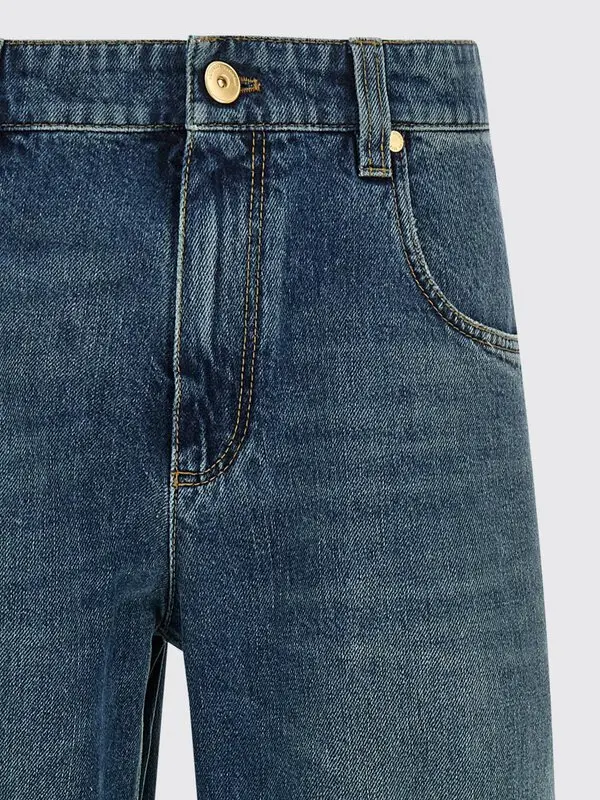 Brunello Cucinelli Cotton Denim Straight Leg Jeans