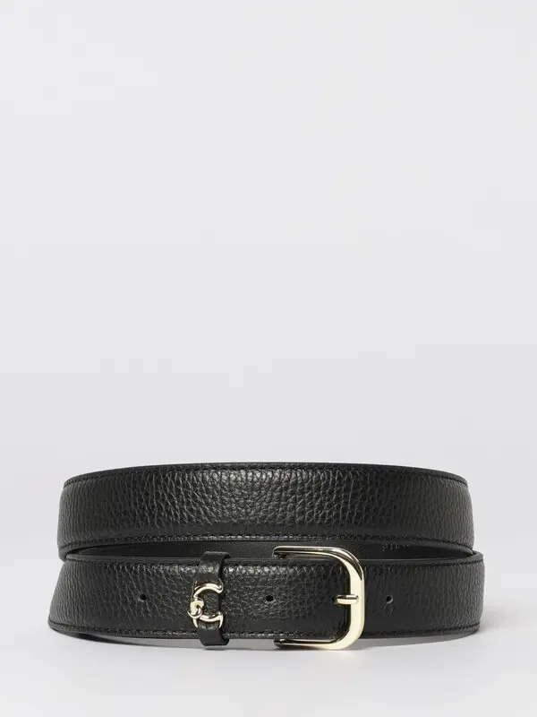 COCCINELLE Leather Belt - Black