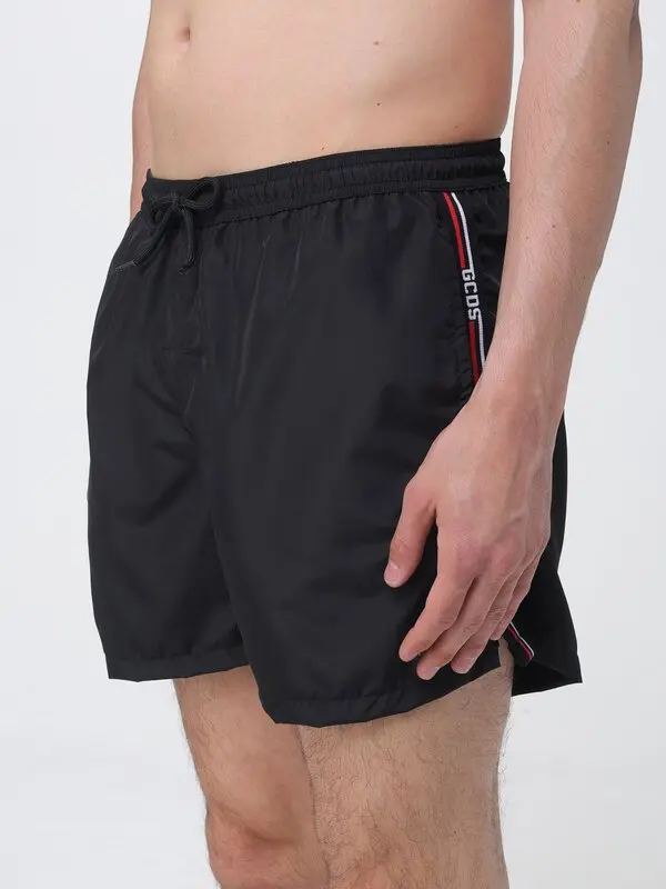 Gcds Nylon Swimsuit With Jacquard Logo