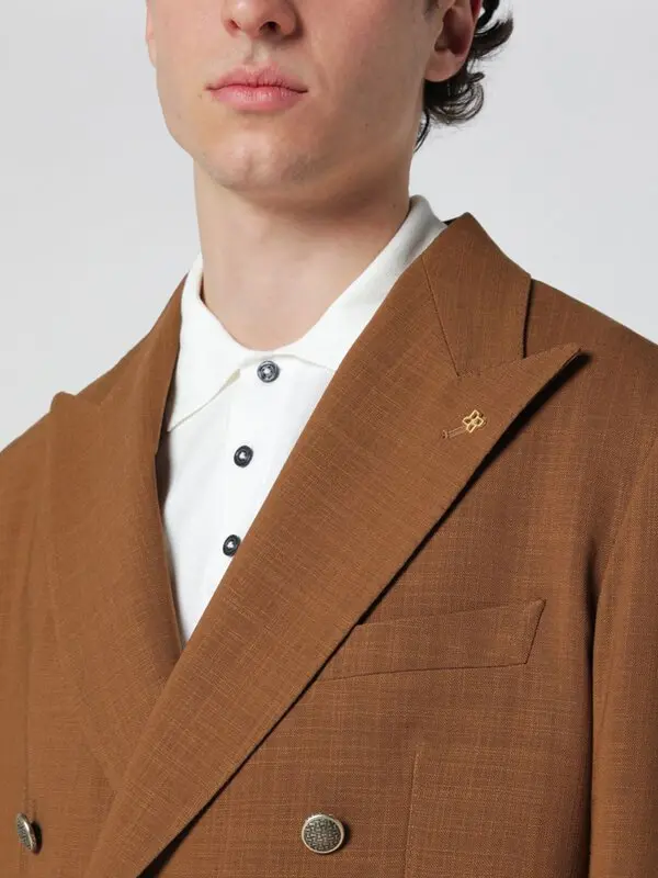 Tagliatore Virgin Wool Double-breasted Blazer