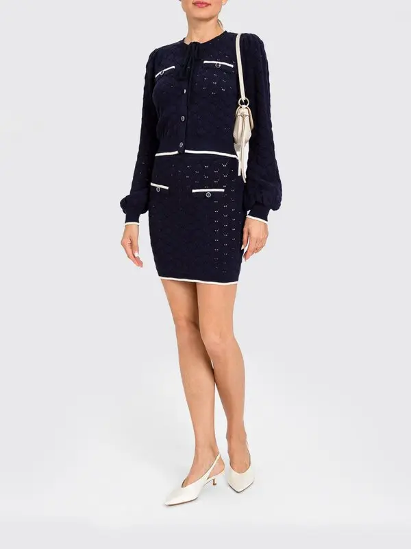 TWINSET Viscose Knit Cardigan