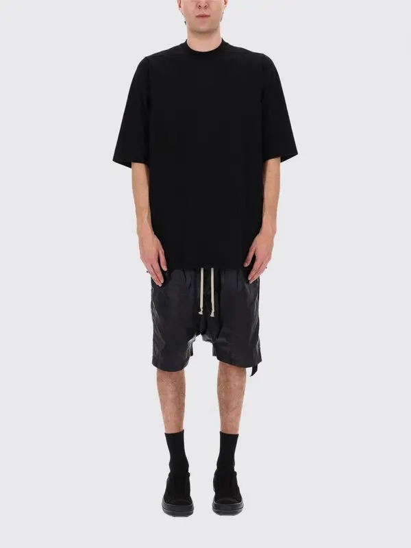 Rick Owens Cotton Oversized T-shirt - Black