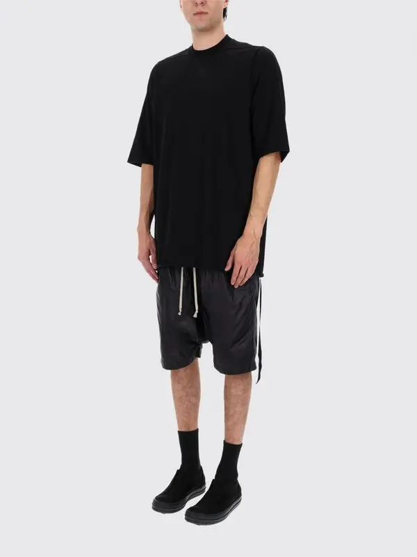 Rick Owens Cotton Oversized T-shirt - Black