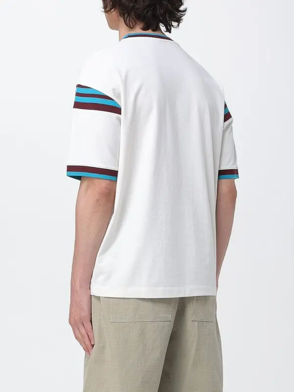 Drole De Monsieur Cotton T-shirt With Emblem