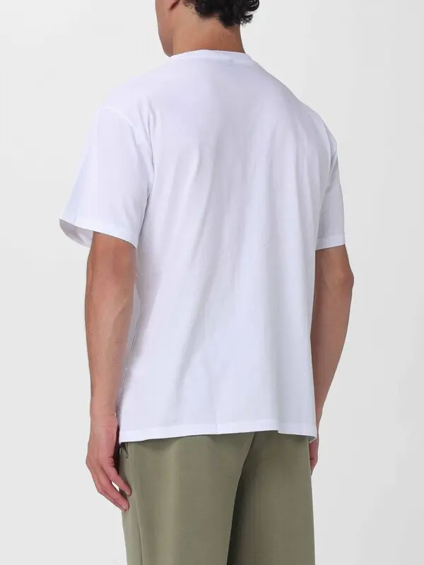 SUNS Printed Cotton Jersey T-shirt - White