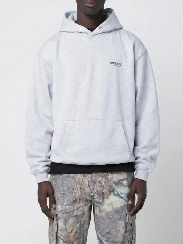 REPRESENT Owners' Club Hoodie - Grey