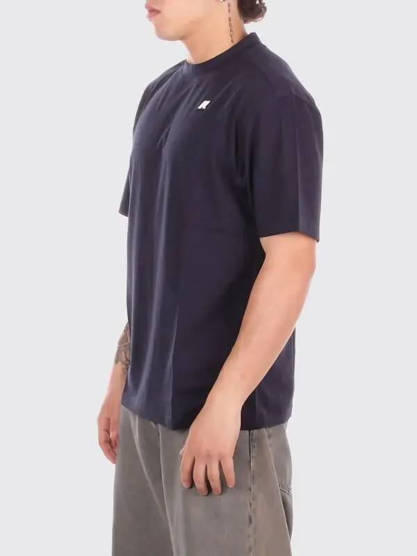 K-WAY Basic Cotton T-shirt By - Blue