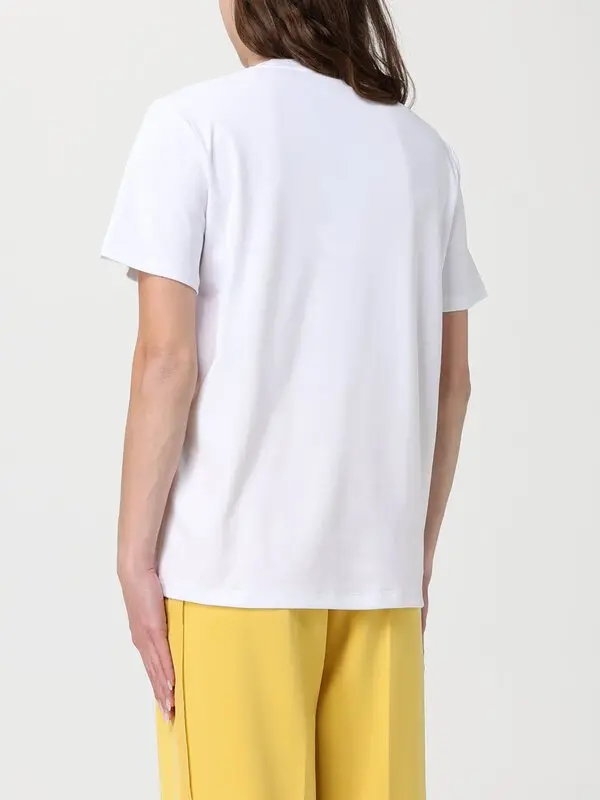 Elisabetta Franchi Cotton T-shirts - White