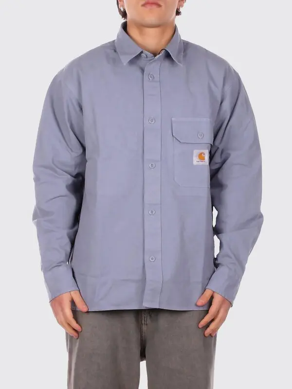Carhartt Work In Progress Cotton Shirt - Grey