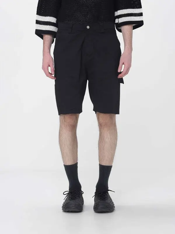 DISCLAIMER Cotton Shorts With Logo Detail