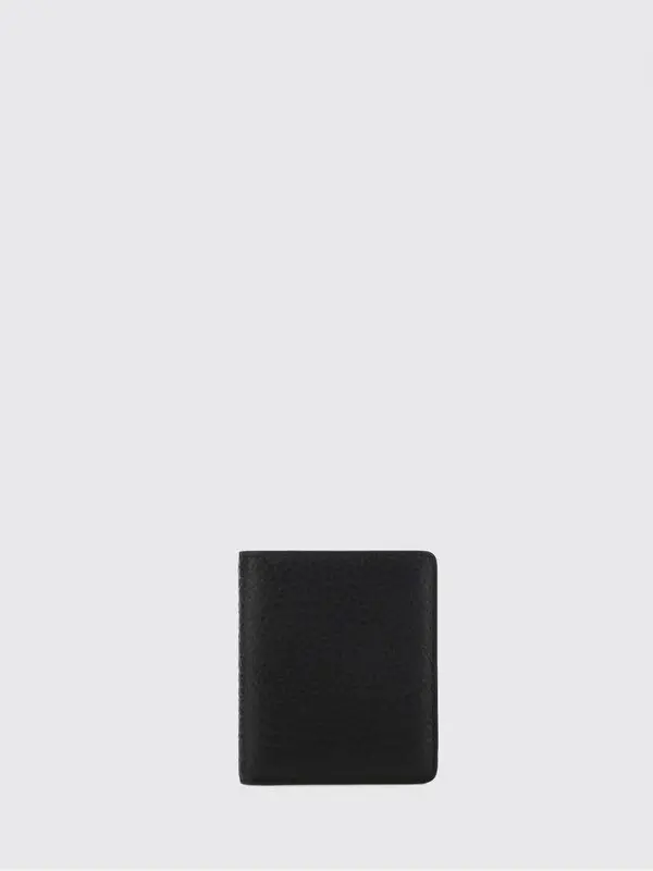 MAISON MARGIELA Four Stitches Calfskin Bifold Wallet - Black